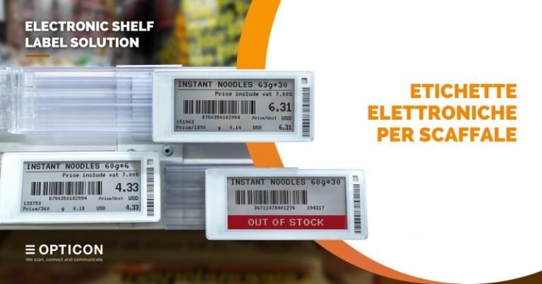 Etichette elettroniche OPTICON - Ecoprint SAS